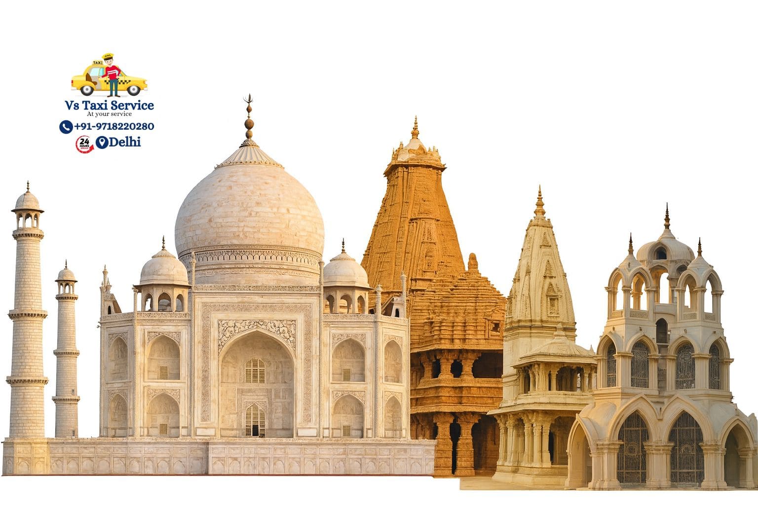 Agra Mathura Vrindavan Tour from Delhi | One Day Sightseeing